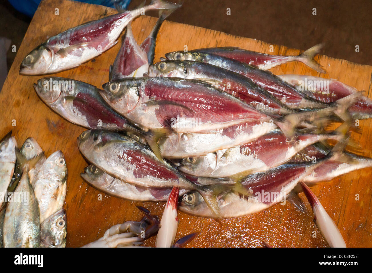 Goa calangute fish market hi-res stock photography and images - Alamy