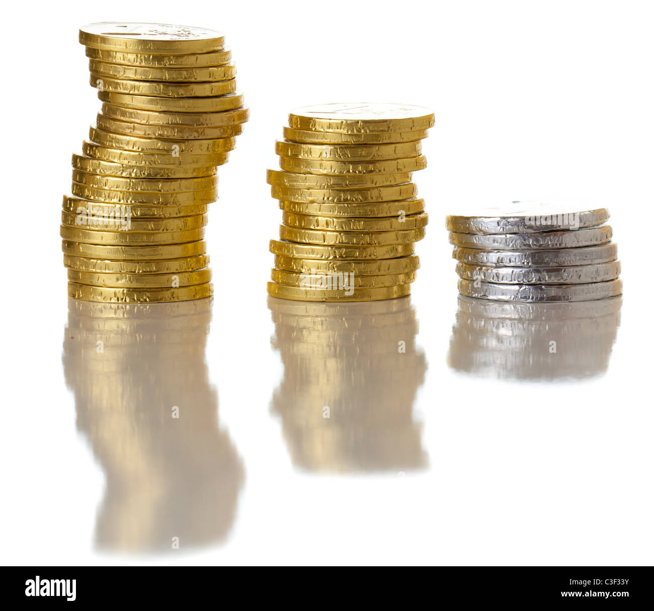 Coin columns hi-res stock photography and images - Alamy