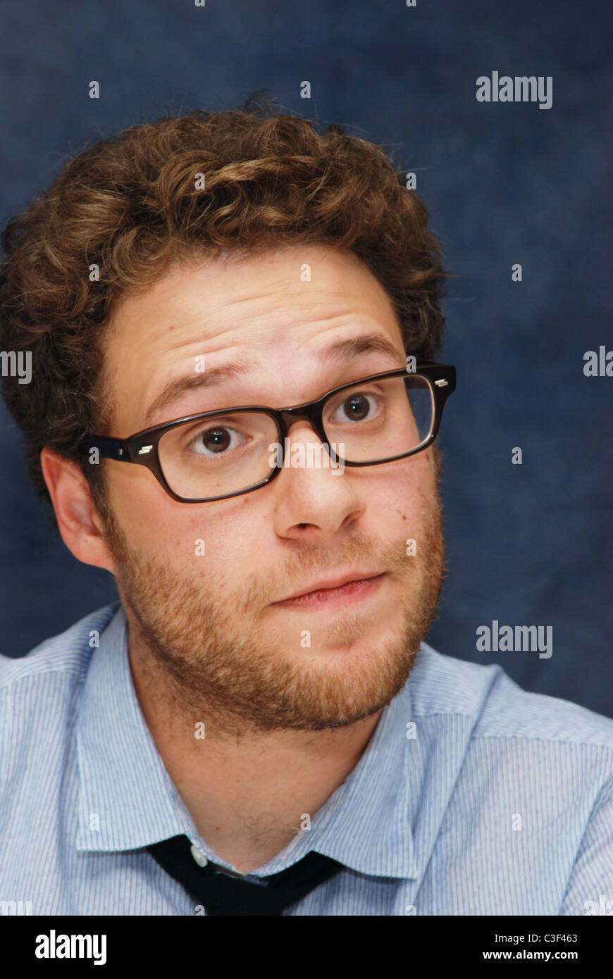 Seth Rogen Press conference for 'Funny People' at Casa del Mar Santa ...