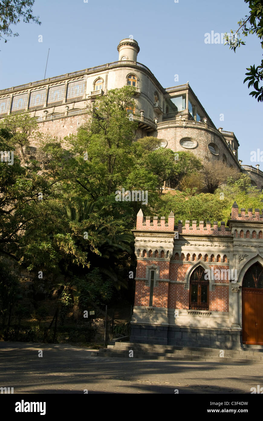 Mexico.Mexico city. Chapultepec Park. Castle of Chapultepec ( XVIII ...