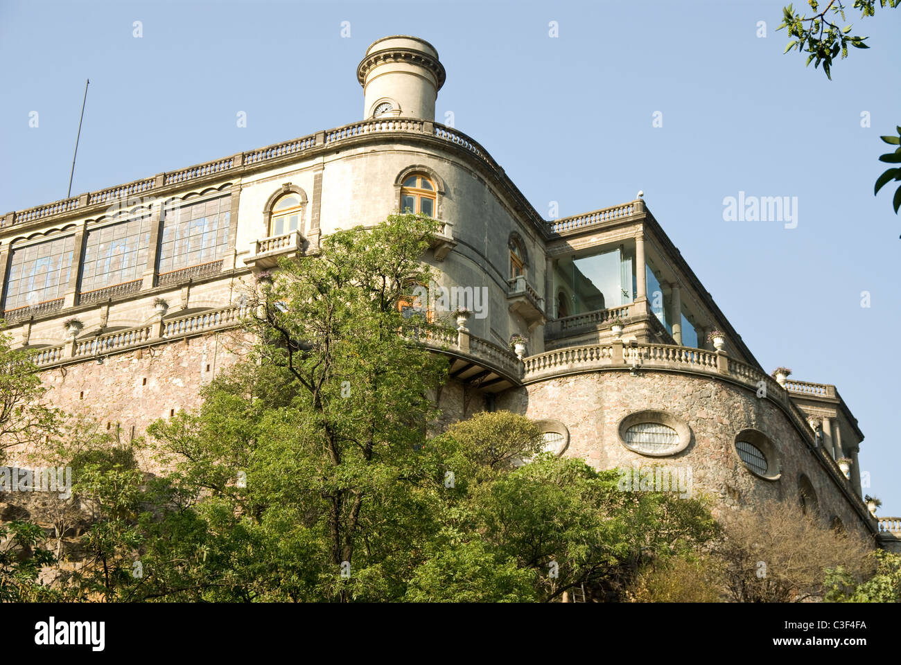 Mexico.Mexico city. Chapultepec Park. Castle of Chapultepec ( XVIII ...