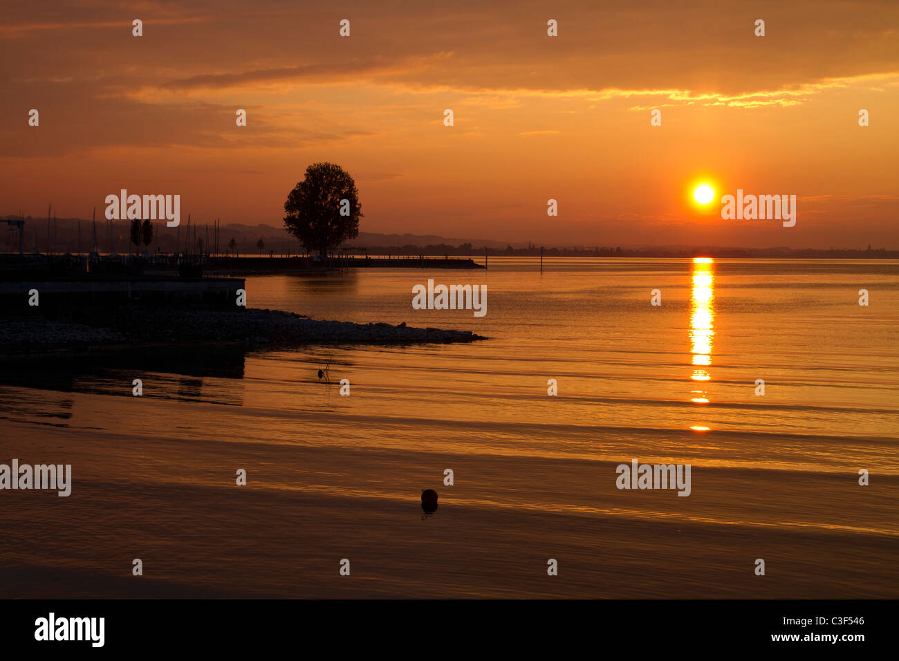 Magic light sun gold golden calm hi-res stock photography and images ...