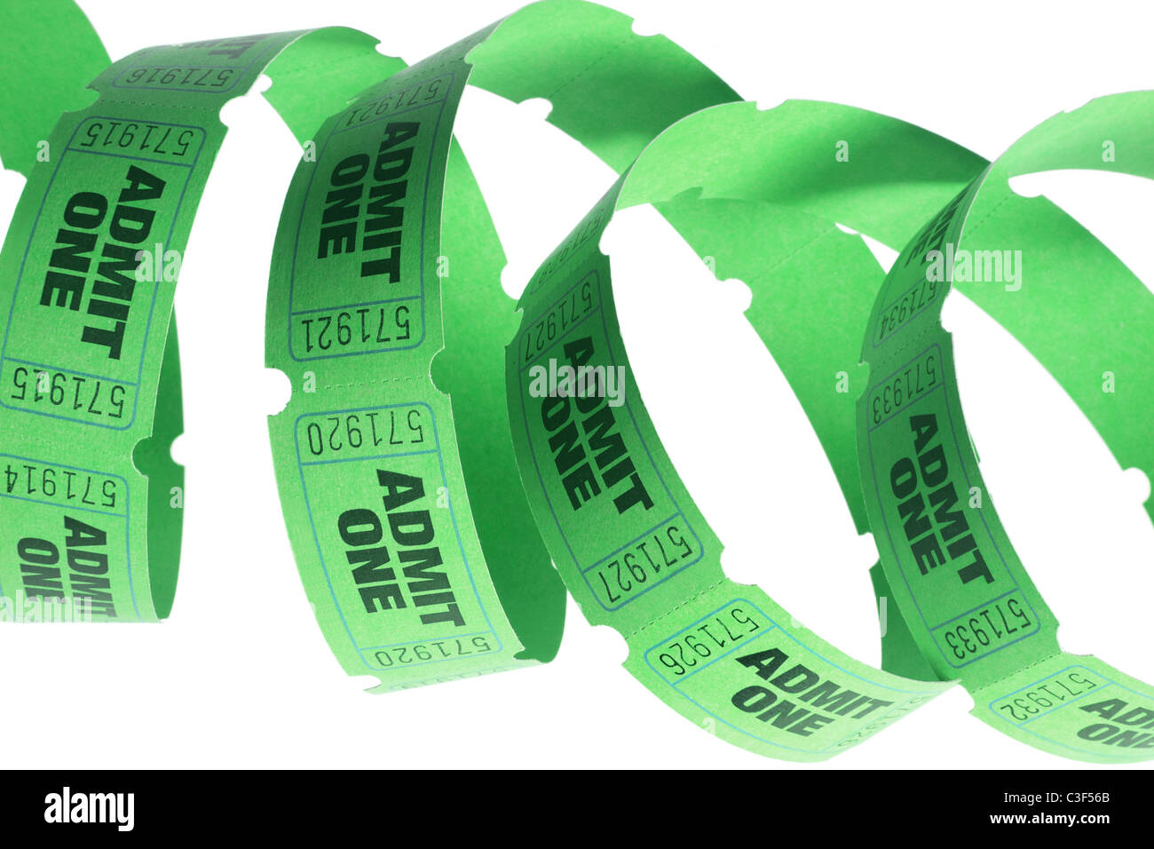 Roll of entry tickets hi-res stock photography and images - Alamy