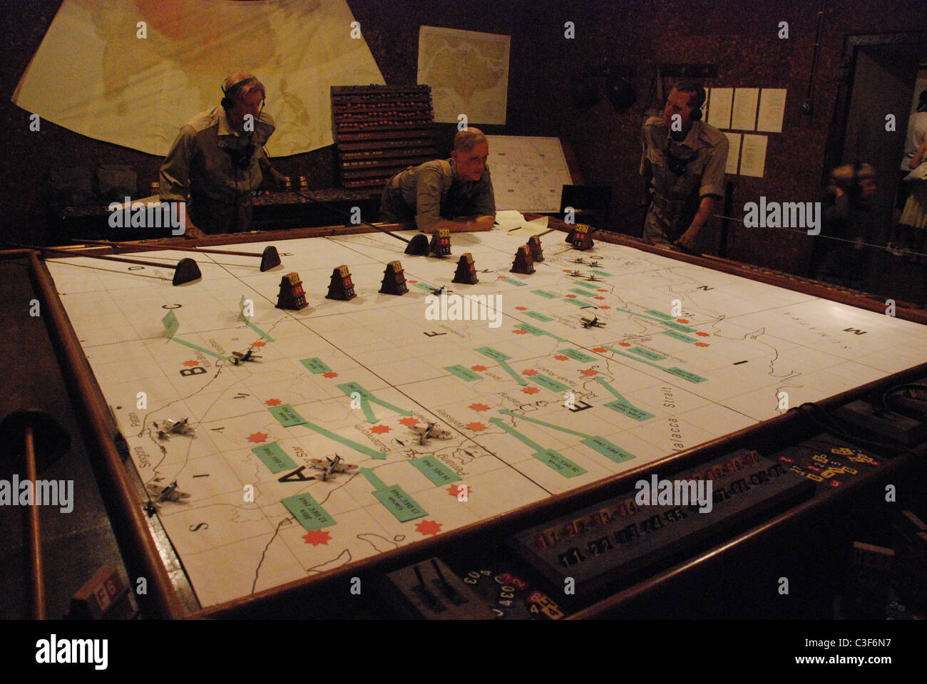 The Battle Box Command post at Fort Canning Park Singapore Stock Photo ...