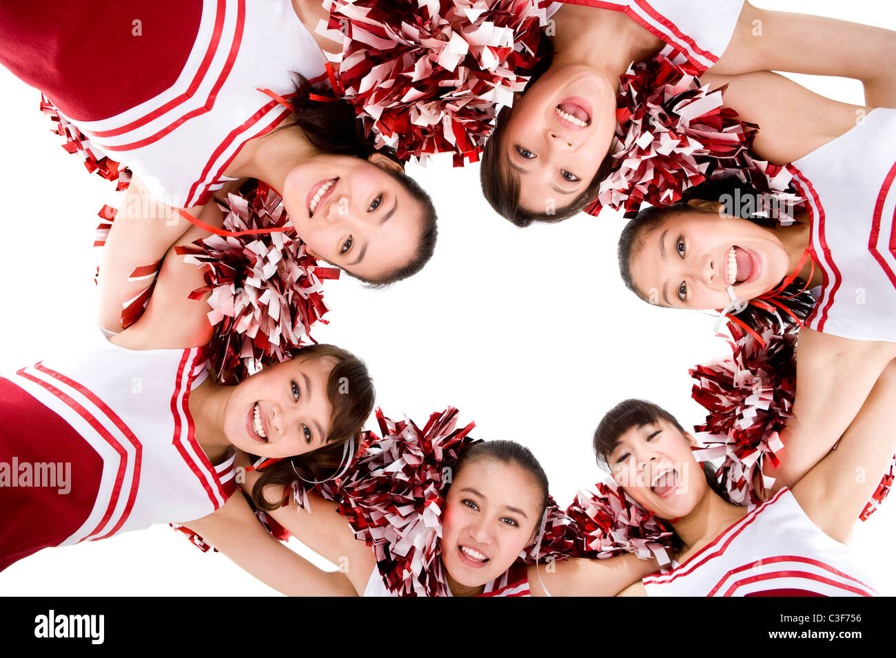 Cheerleading Huddle