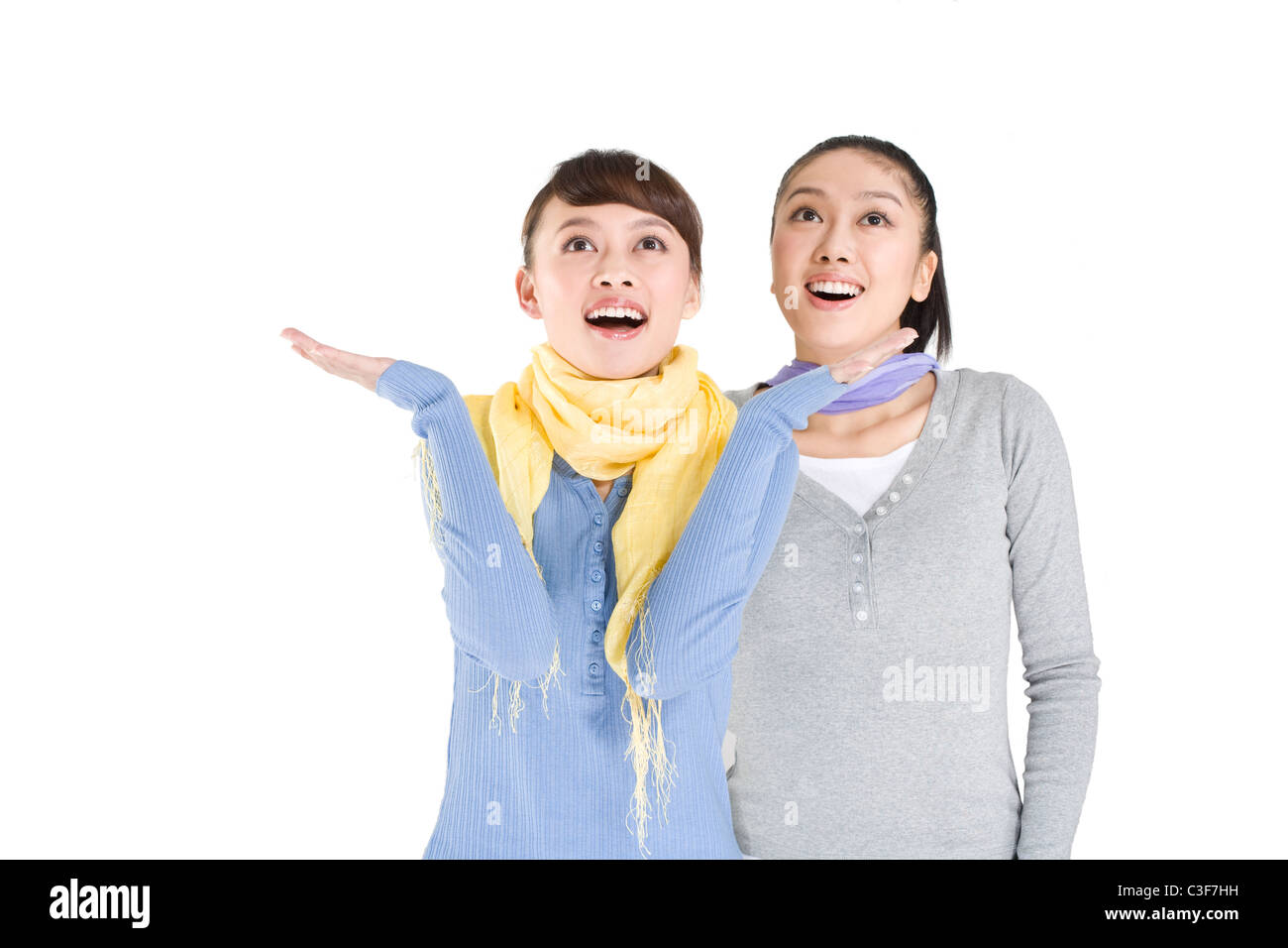 Two surprised women Stock Photo - Alamy