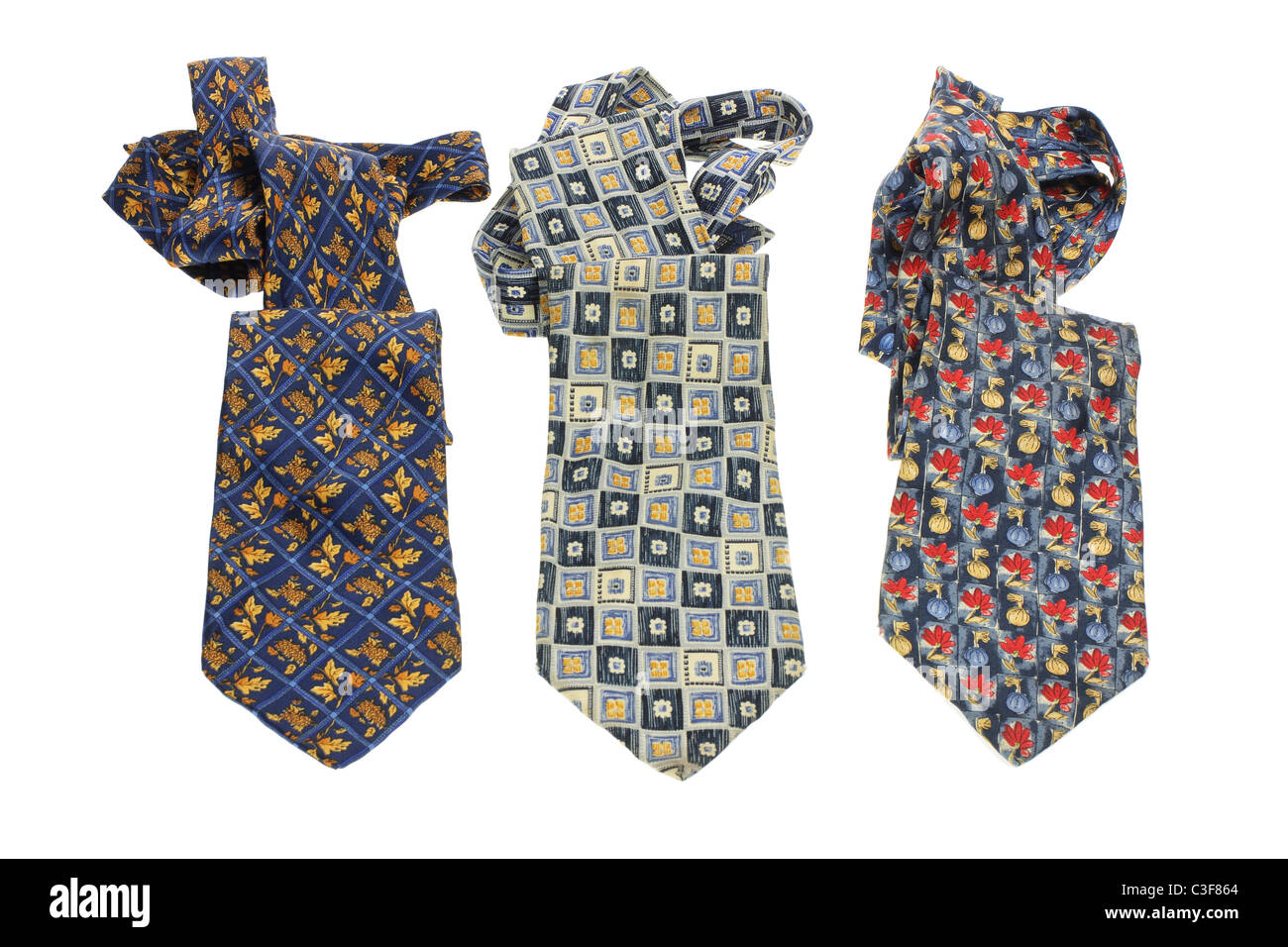 Neck_ties Cut Out Stock Images & Pictures - Alamy