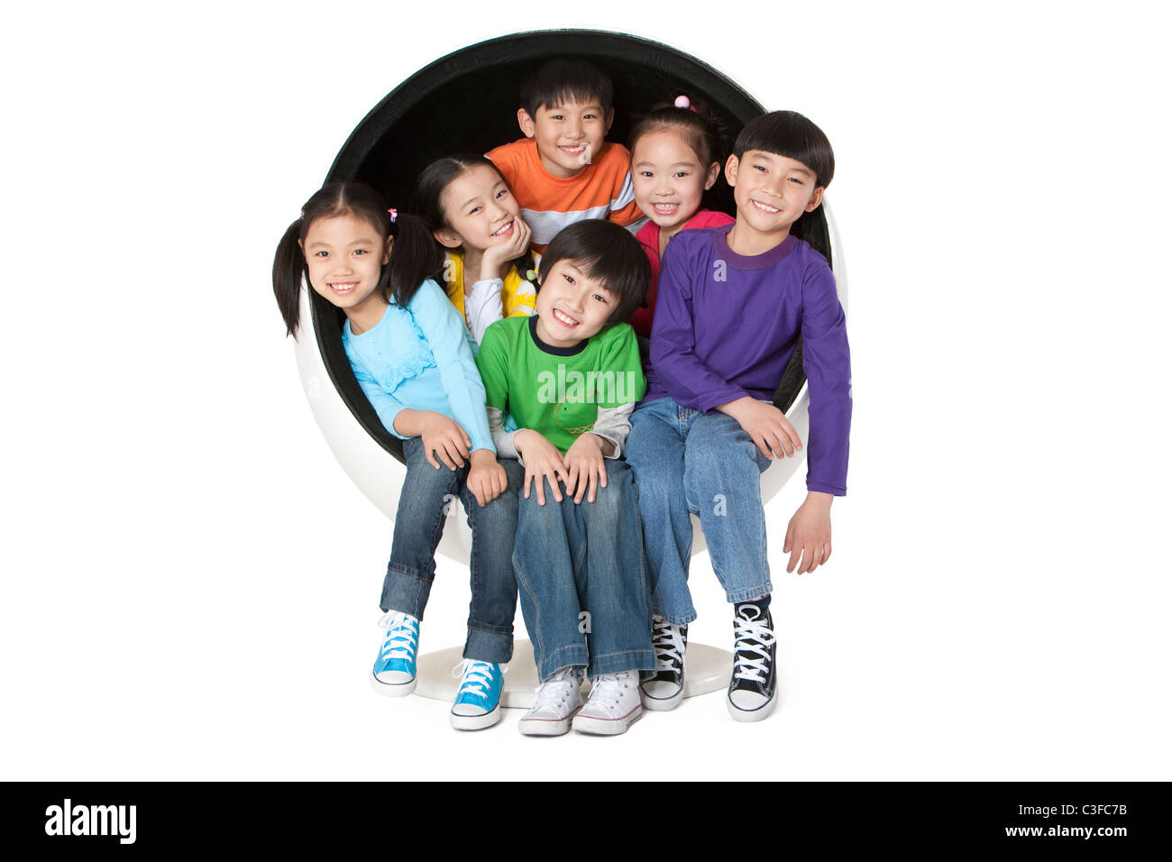 Children having fun together Stock Photo - Alamy