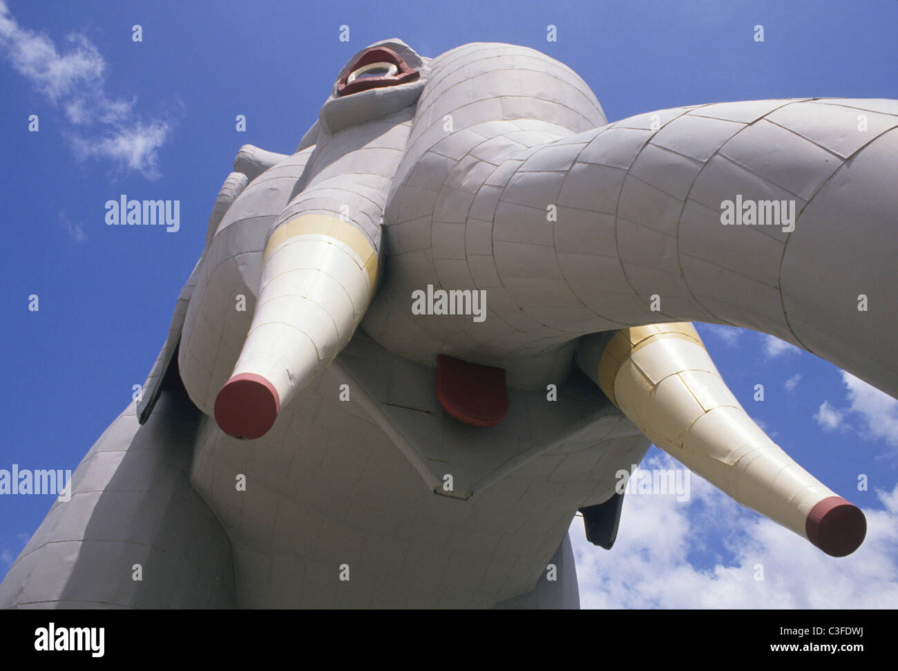 Lucy the Elephant. Building in the shape of an elephant in Margate City ...