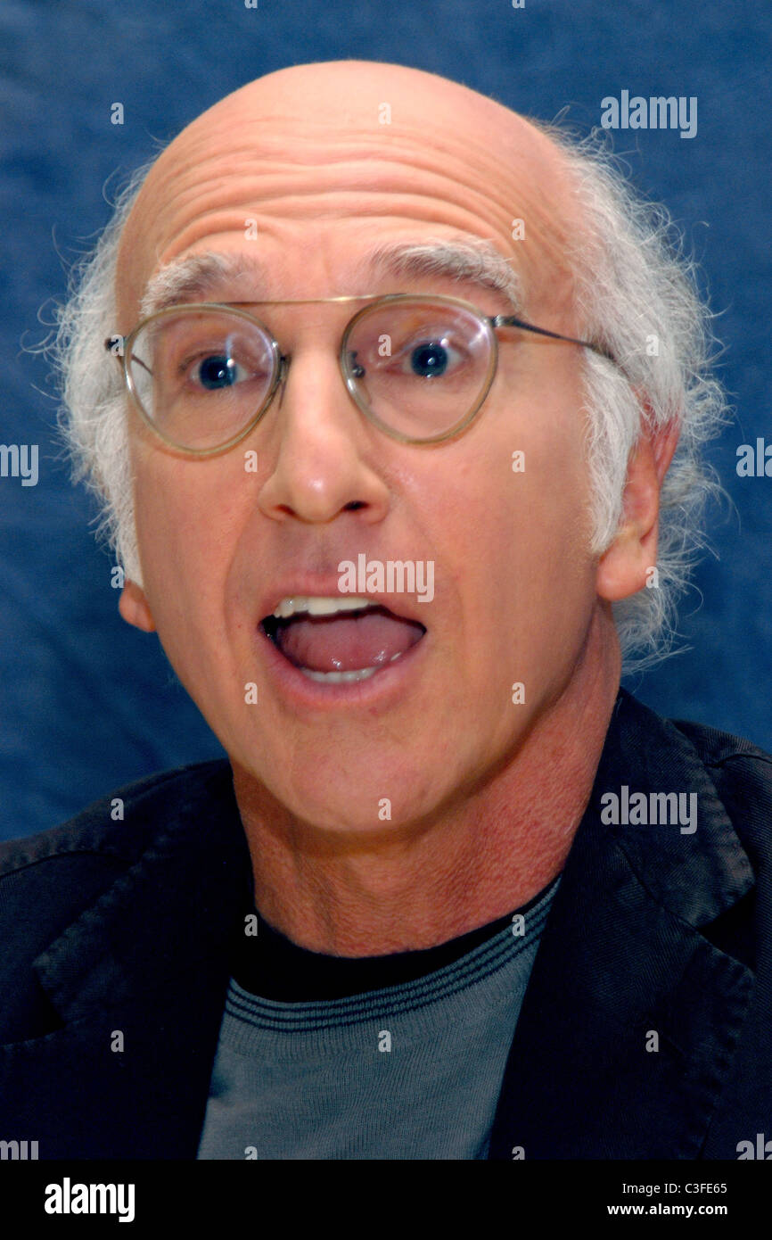 Larry David 'Whatever Works' press conference held at The Four Seasons ...