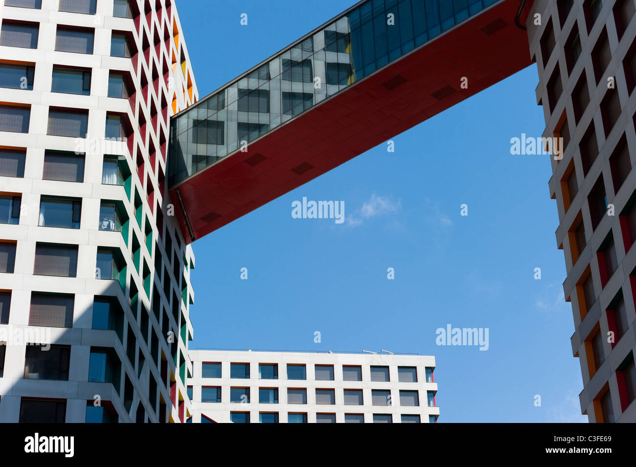Moma Linked Hybrid complex by architect Steven Holl, 2009, Dongzhimen ...