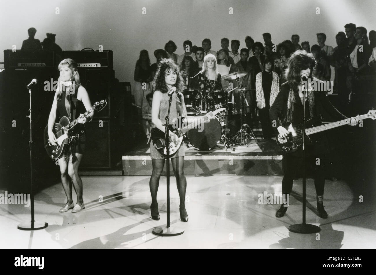 BANGLES Promotional photo of US rock group about 1982 Stock Photo - Alamy
