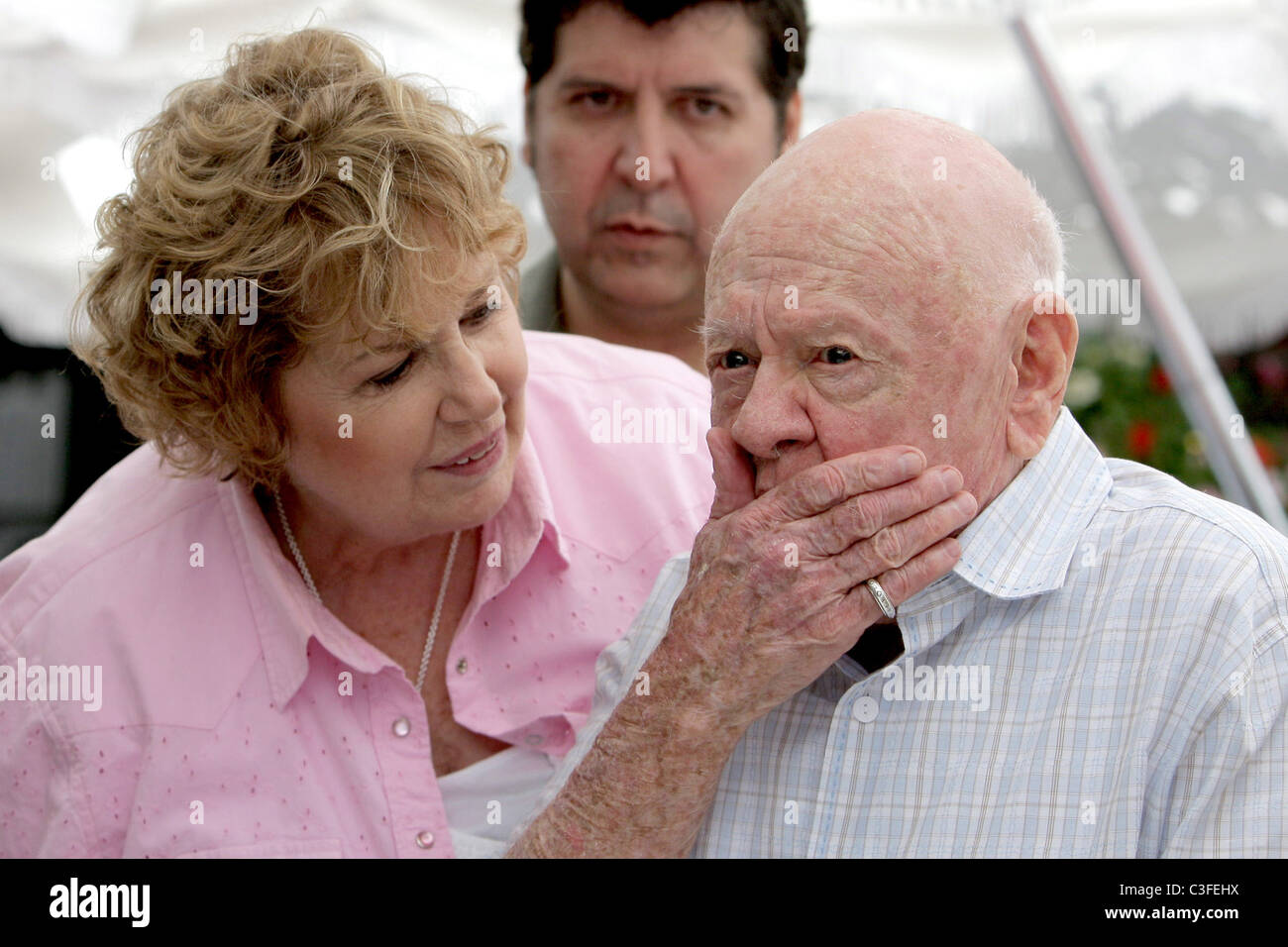 Jan Rooney and Mickey Rooney legendary actor Mickey Rooney having lunch ...