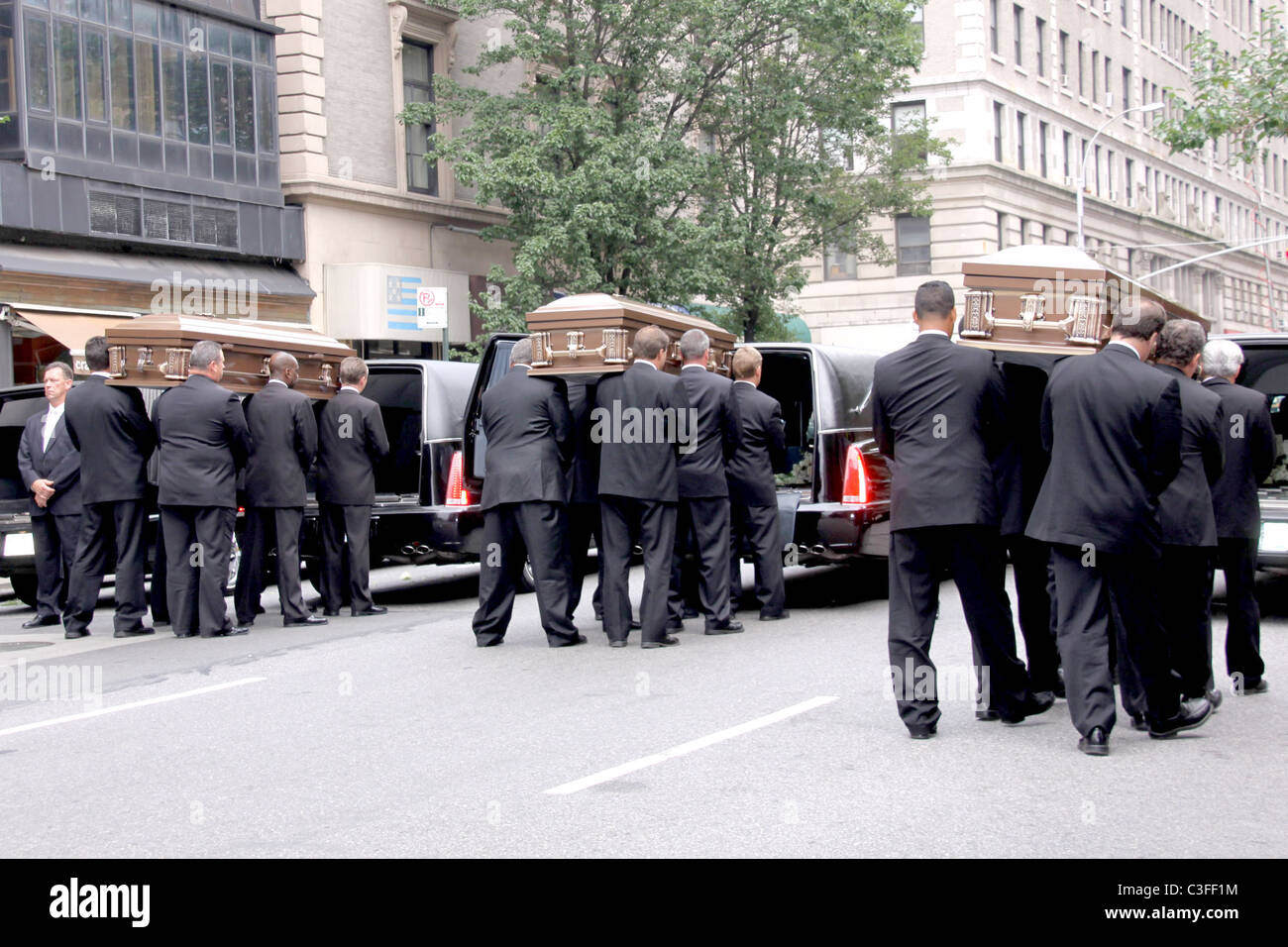 Caskets Memorial Service held at the Frank E. Campbell Funeral Home for ...