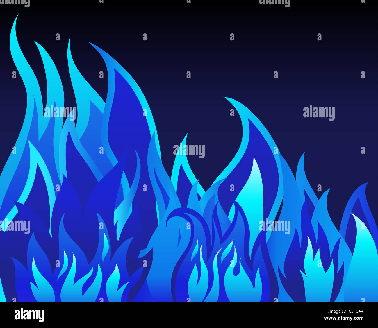 Inferno fire vector background for design use Stock Photo - Alamy
