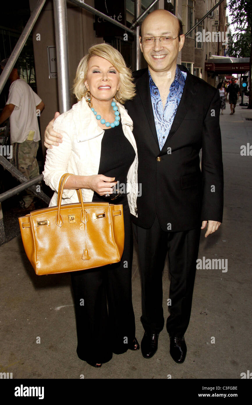 Joan Rivers Husband 88 Joan Rivers Husband Edgar Stock Photos,