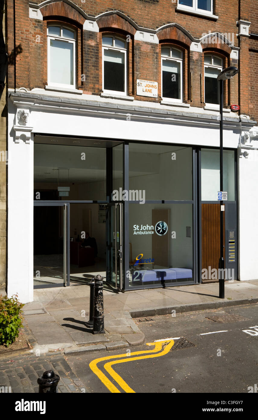 The UK headquarters / offices / office of St John / Saint John ...