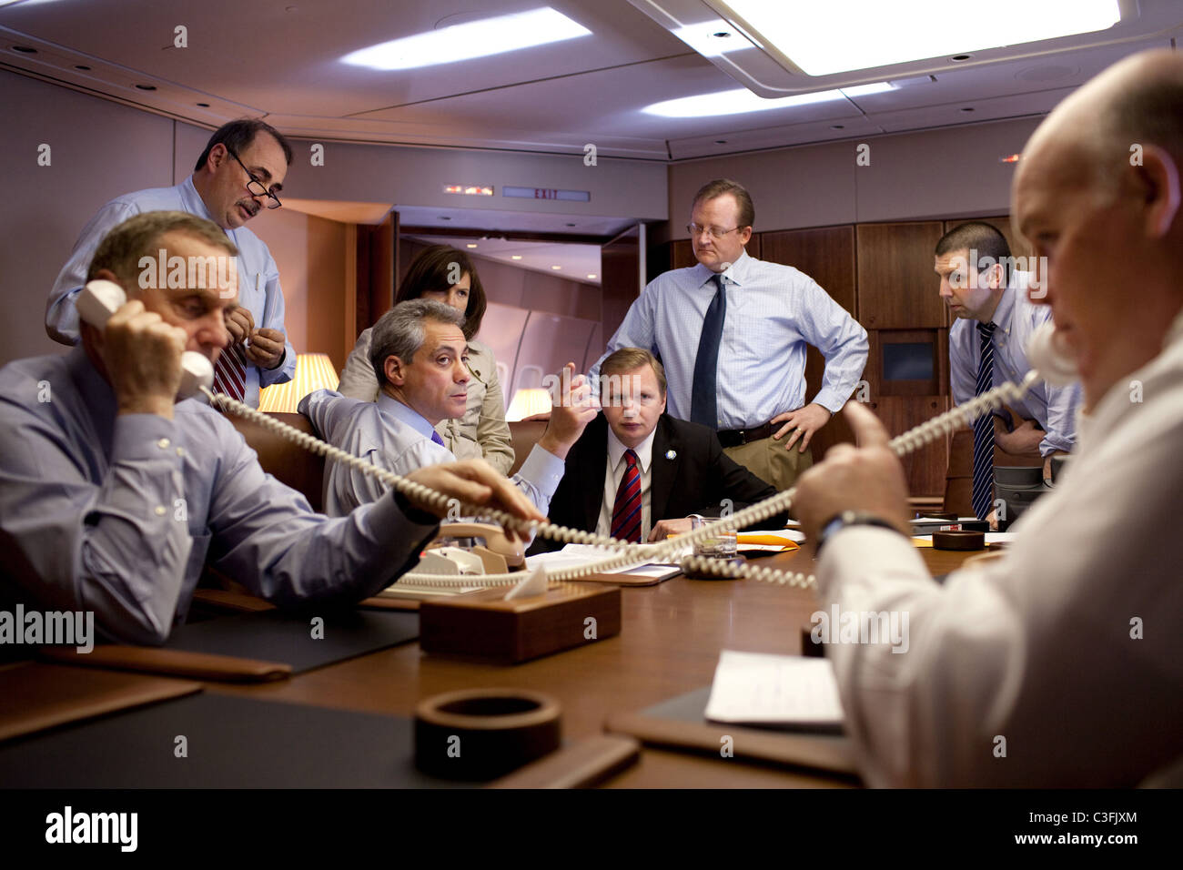 National Security Advisor General James Jones, left, and USSS Special ...