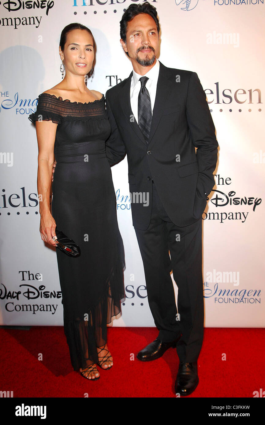 Taliso Soto and Benjamin Bratt The 24th Annual Imagen Awards held at ...