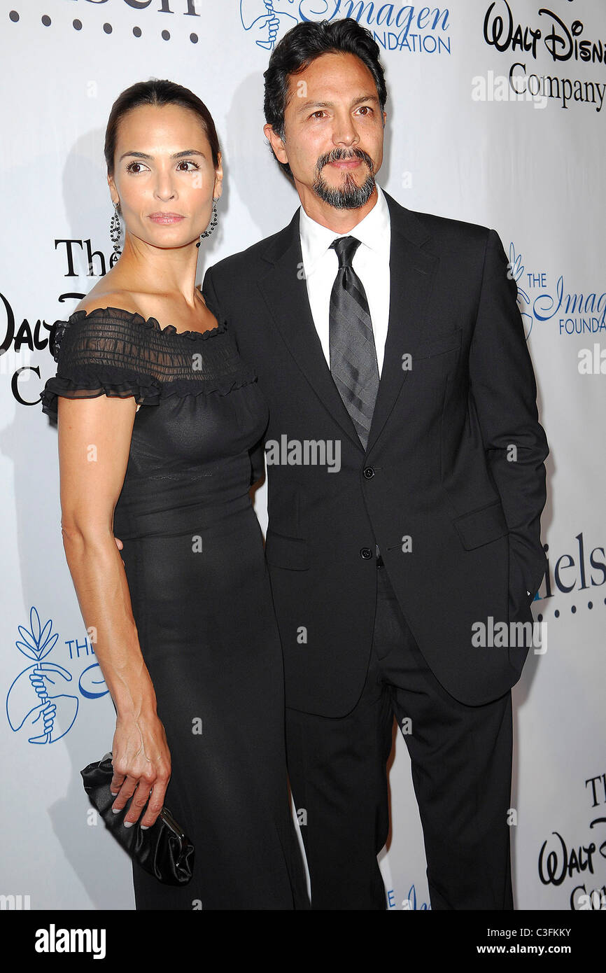 Taliso Soto and Benjamin Bratt The 24th Annual Imagen Awards held at ...