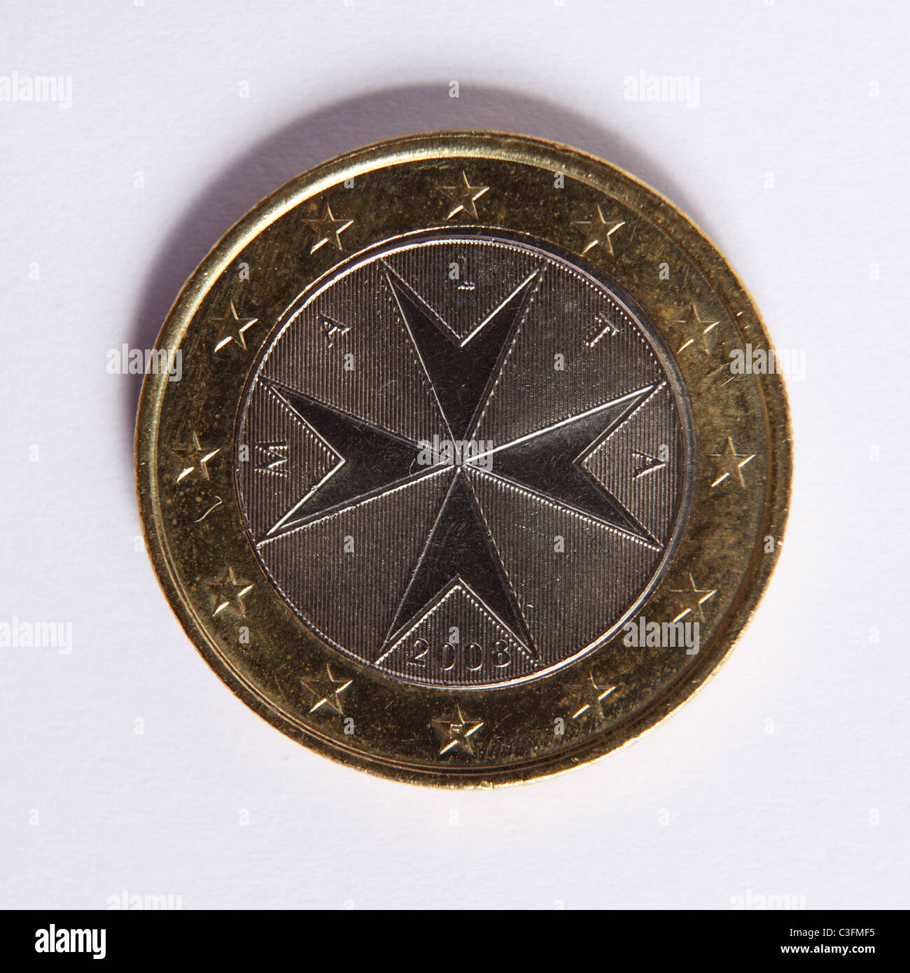 One euro coin malta hi-res stock photography and images - Alamy