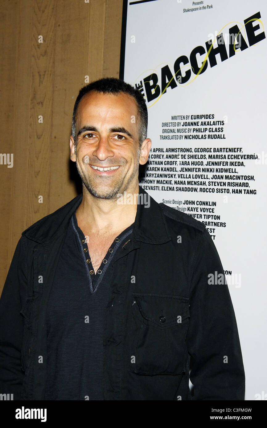 David Pittu Opening Night of 'The Bacchae' at the Delacorte Theater in ...