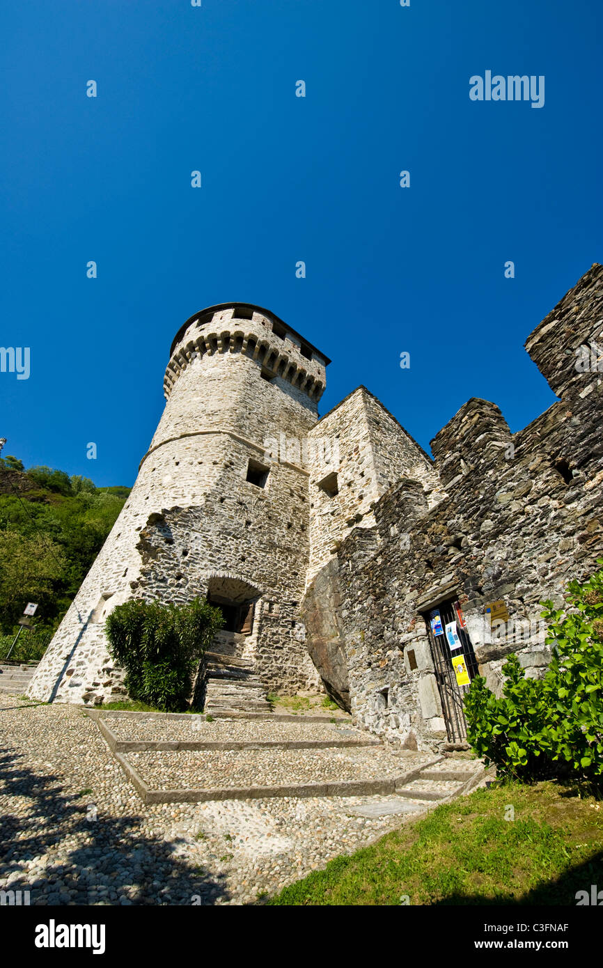 Visconteo castle, Vogogna, Piedmont, Italy Stock Photo - Alamy