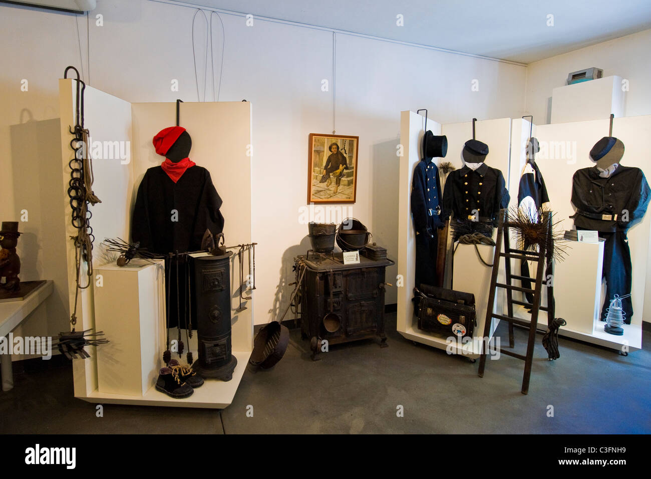 Chimney sweep museum, Santa Maria Maggiore, Vigezzo valley, Piedmont ...