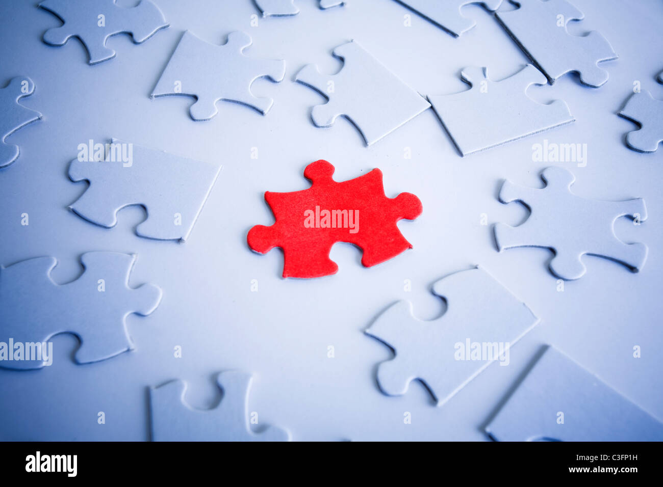 Jigsaw with key hi-res stock photography and images - Alamy