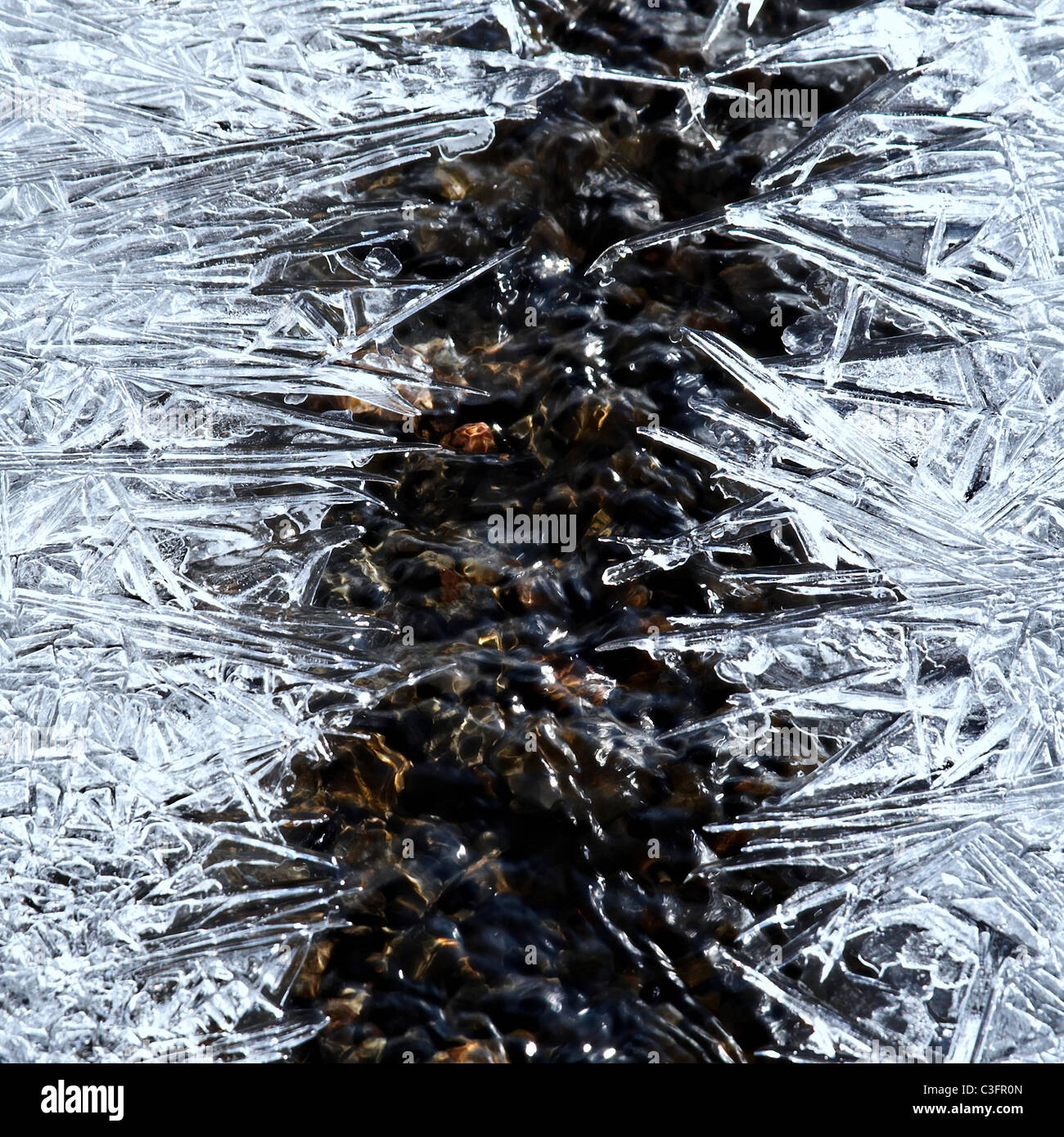 Frost crystal formation hi-res stock photography and images - Alamy