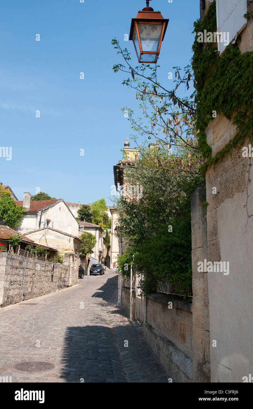 The picturesque town of Saint Emilion, Gironde Aquitaine South West ...