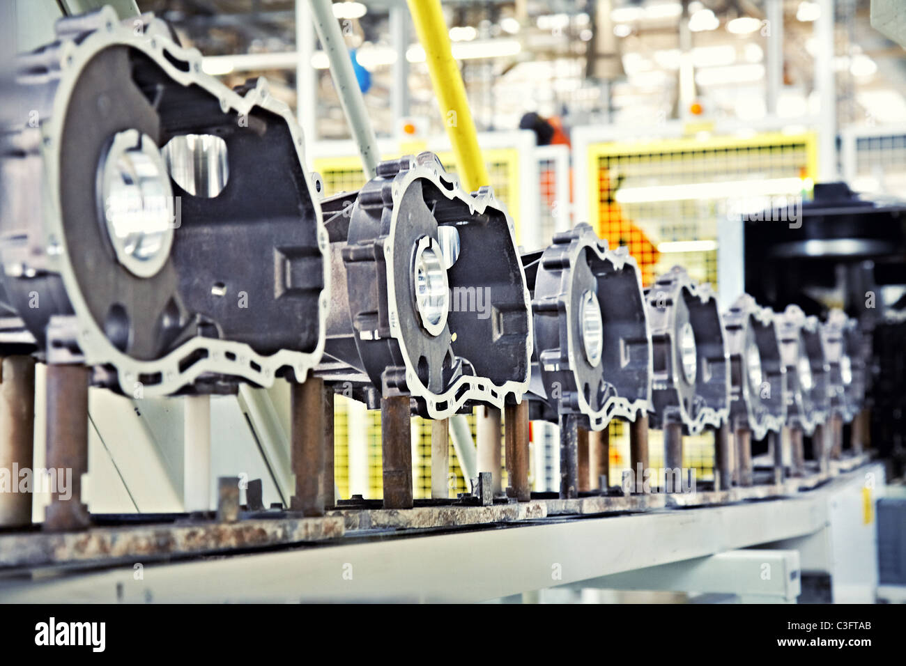 manufacturing parts for car engine Stock Photo - Alamy