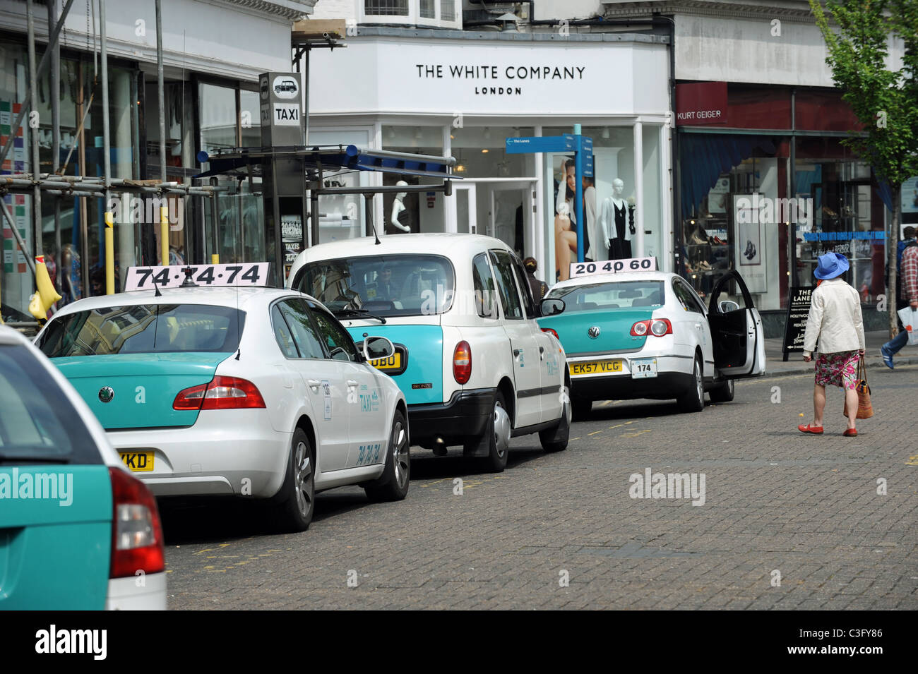 Brighton taxi cab hi-res stock photography and images - Alamy