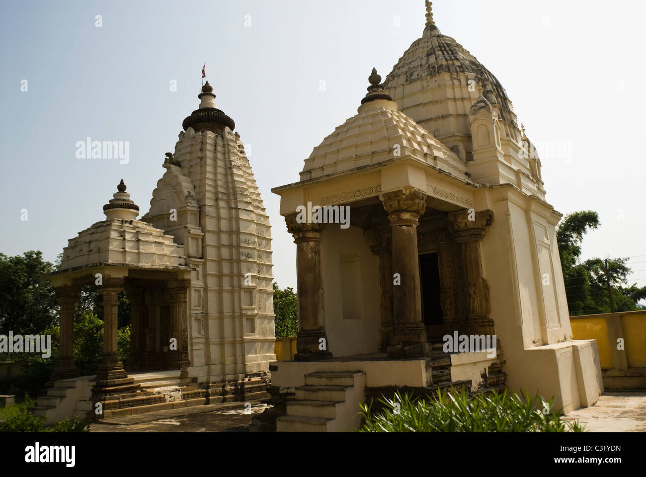 Temples, Khajuraho, Chhatarpur District, Madhya Pradesh, India Stock ...