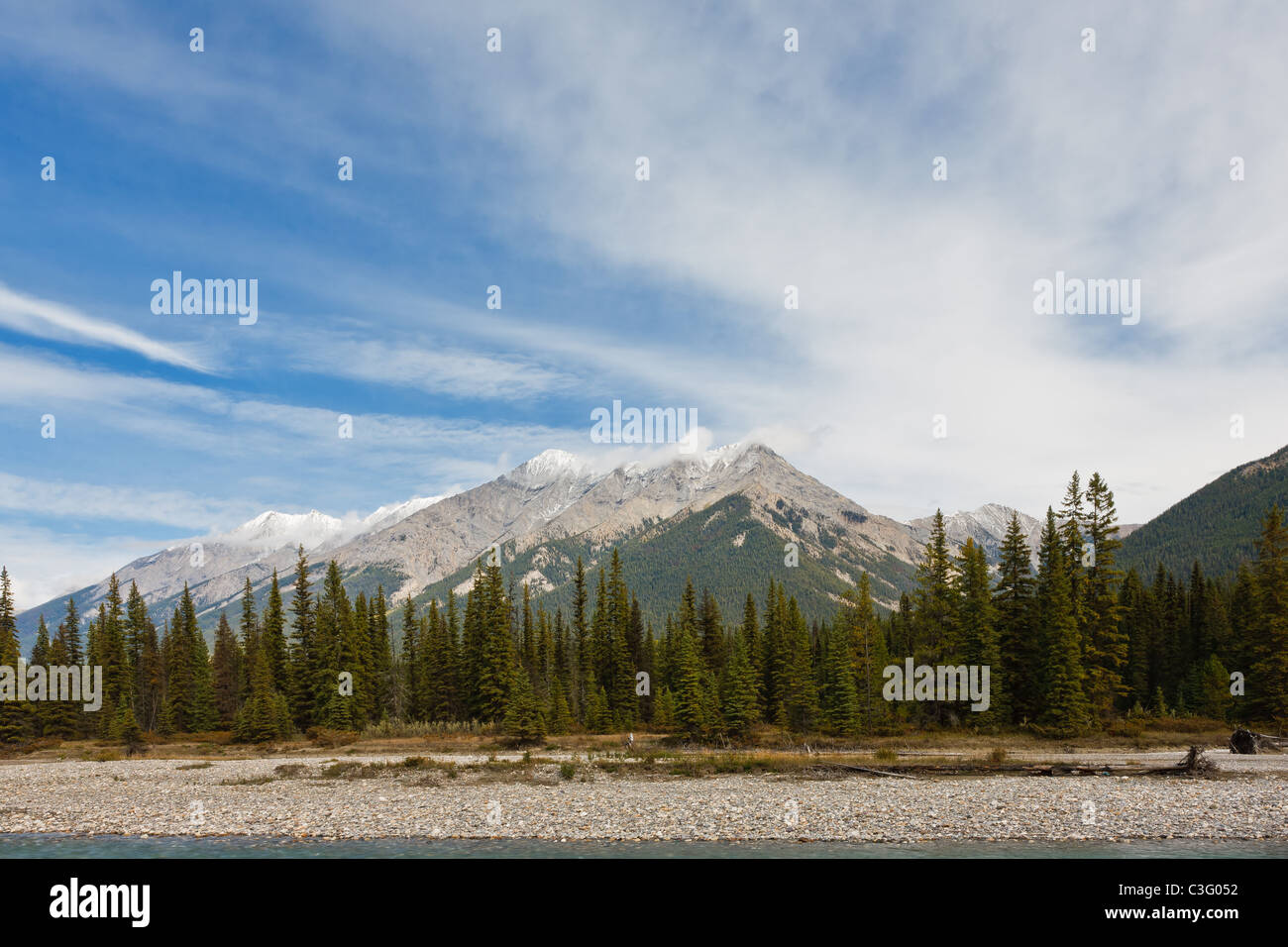 Simpson River, Kootenay National Park, British Columbia, Canada Stock ...