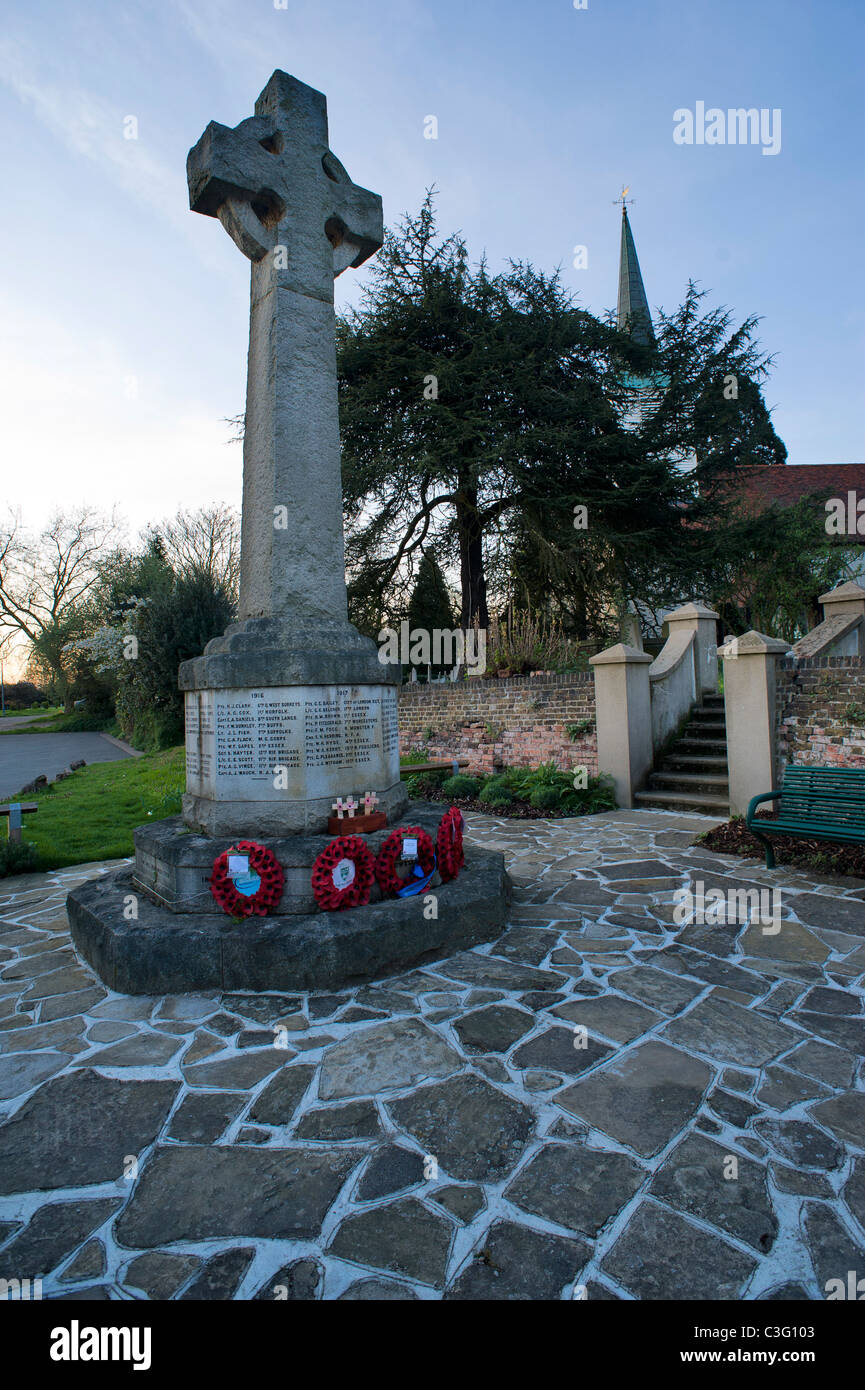 Village war memorial hi-res stock photography and images - Alamy