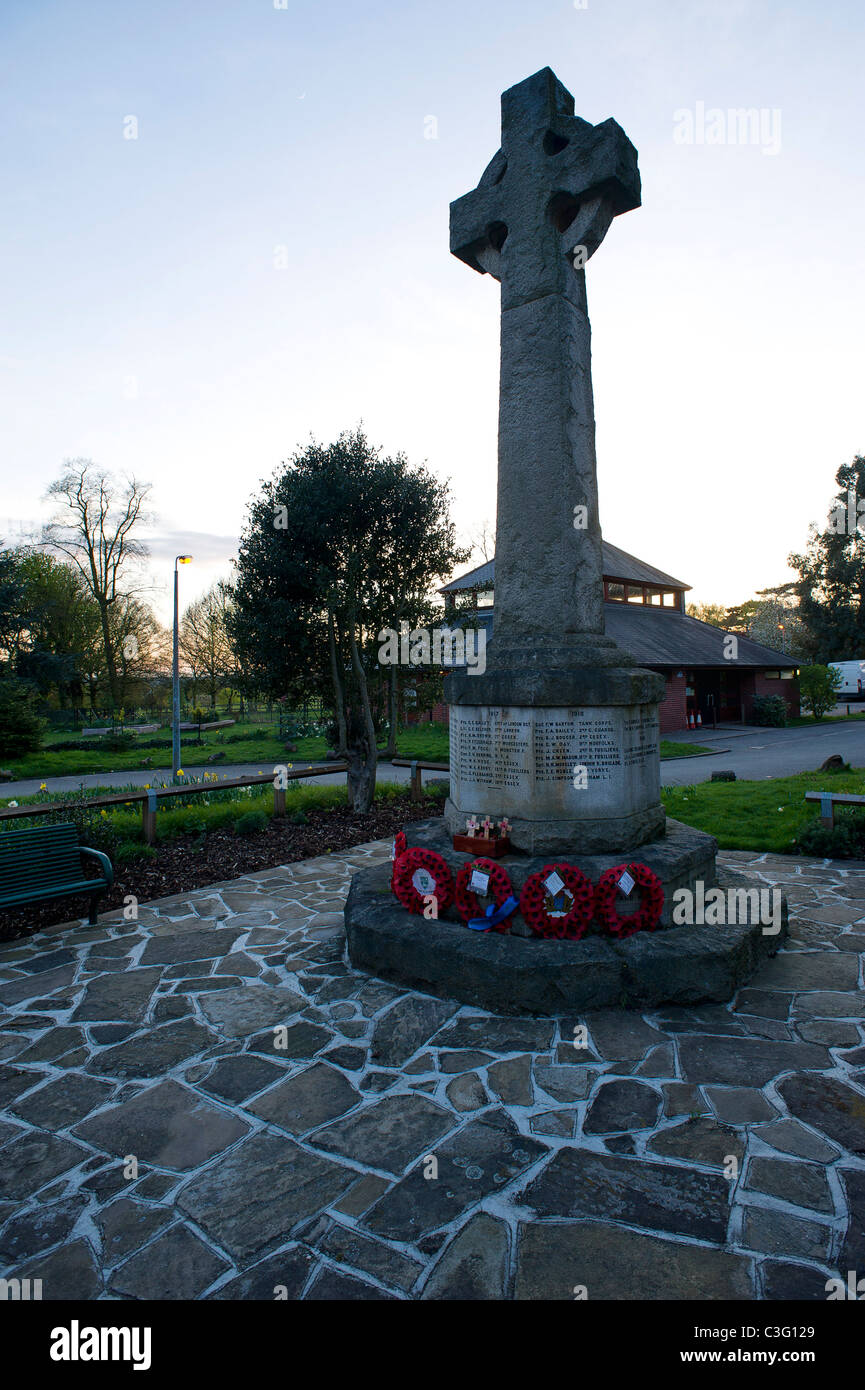 Chigwell Village War Memorial Stock Photo - Alamy