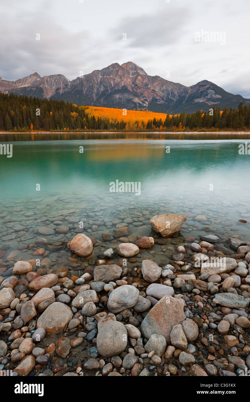 Patricia Lake and Pyramid Mountain, Jasper National Park, Alberta ...