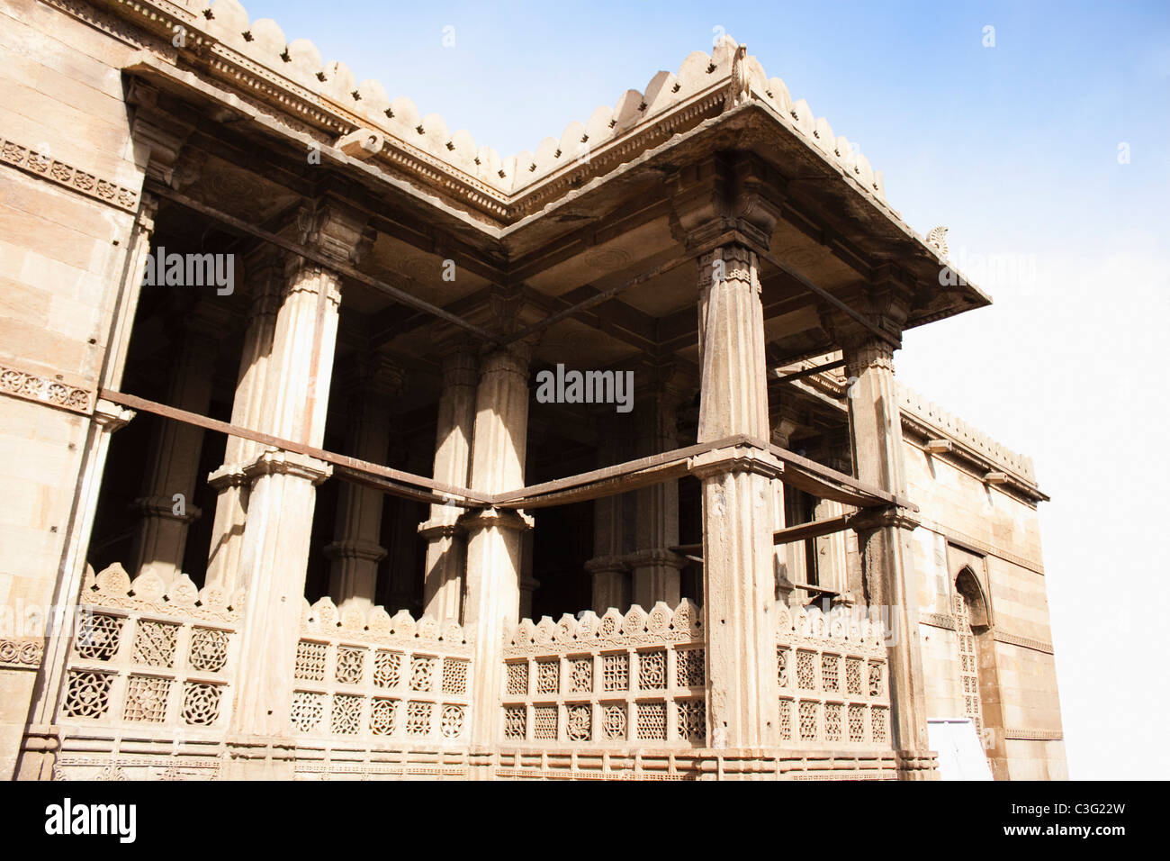 Low angle view of a building, Ahemdabad, Gujarat, India Stock Photo - Alamy