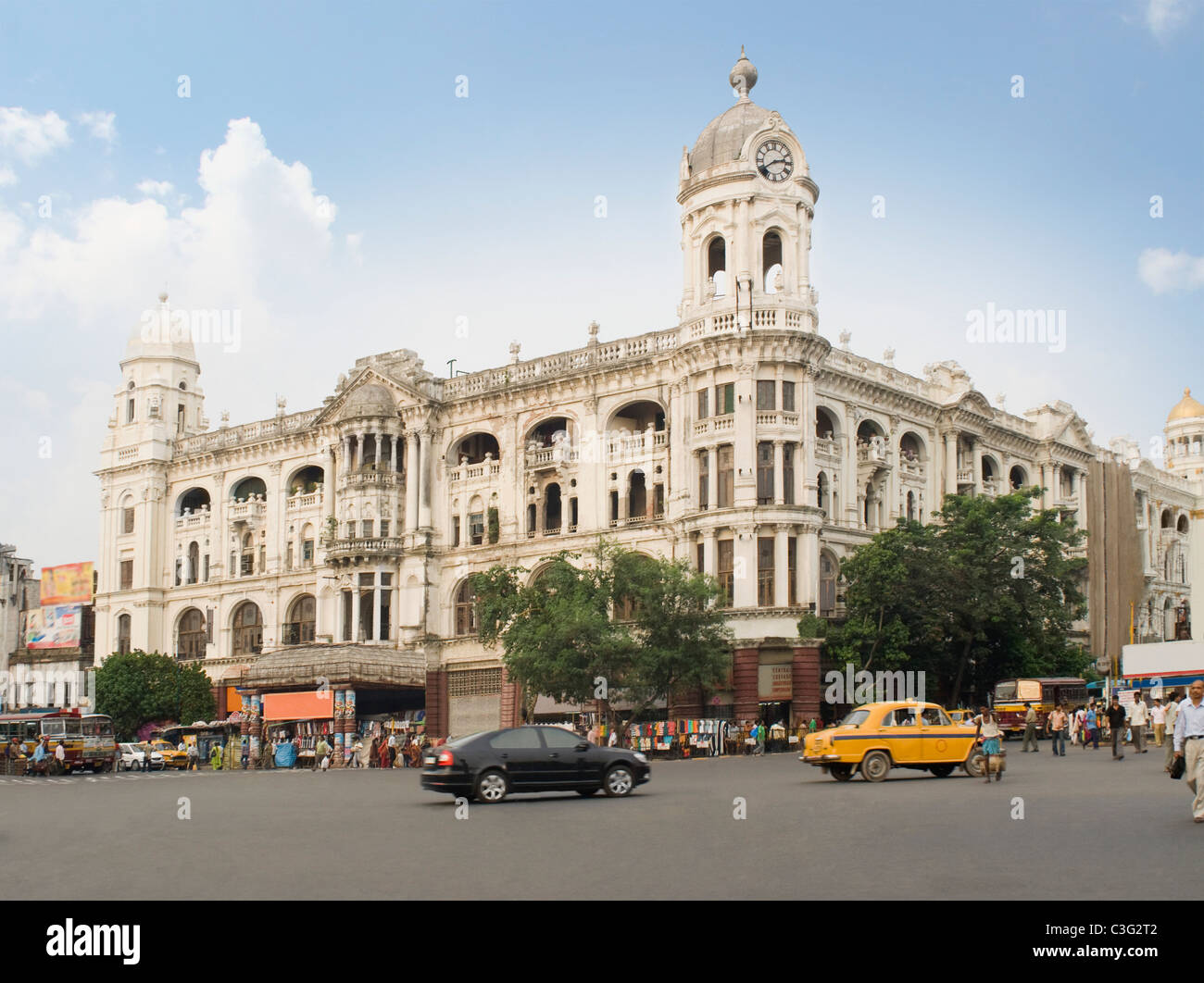 Building in a city, Metropolitan Building, Esplanade, Kolkata, West ...
