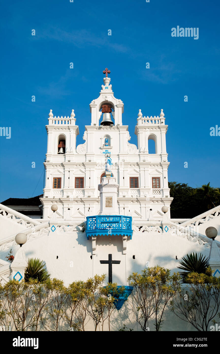 Bell tower goa church hi-res stock photography and images - Alamy