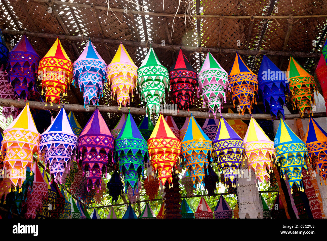 Variety of colorful Indian shades Stock Photo - Alamy