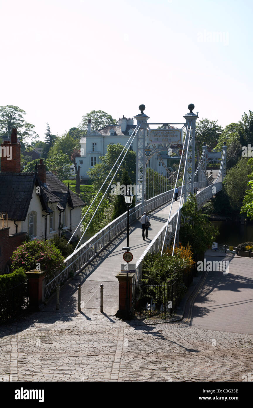 Cheshire river dee bridge hi-res stock photography and images - Alamy