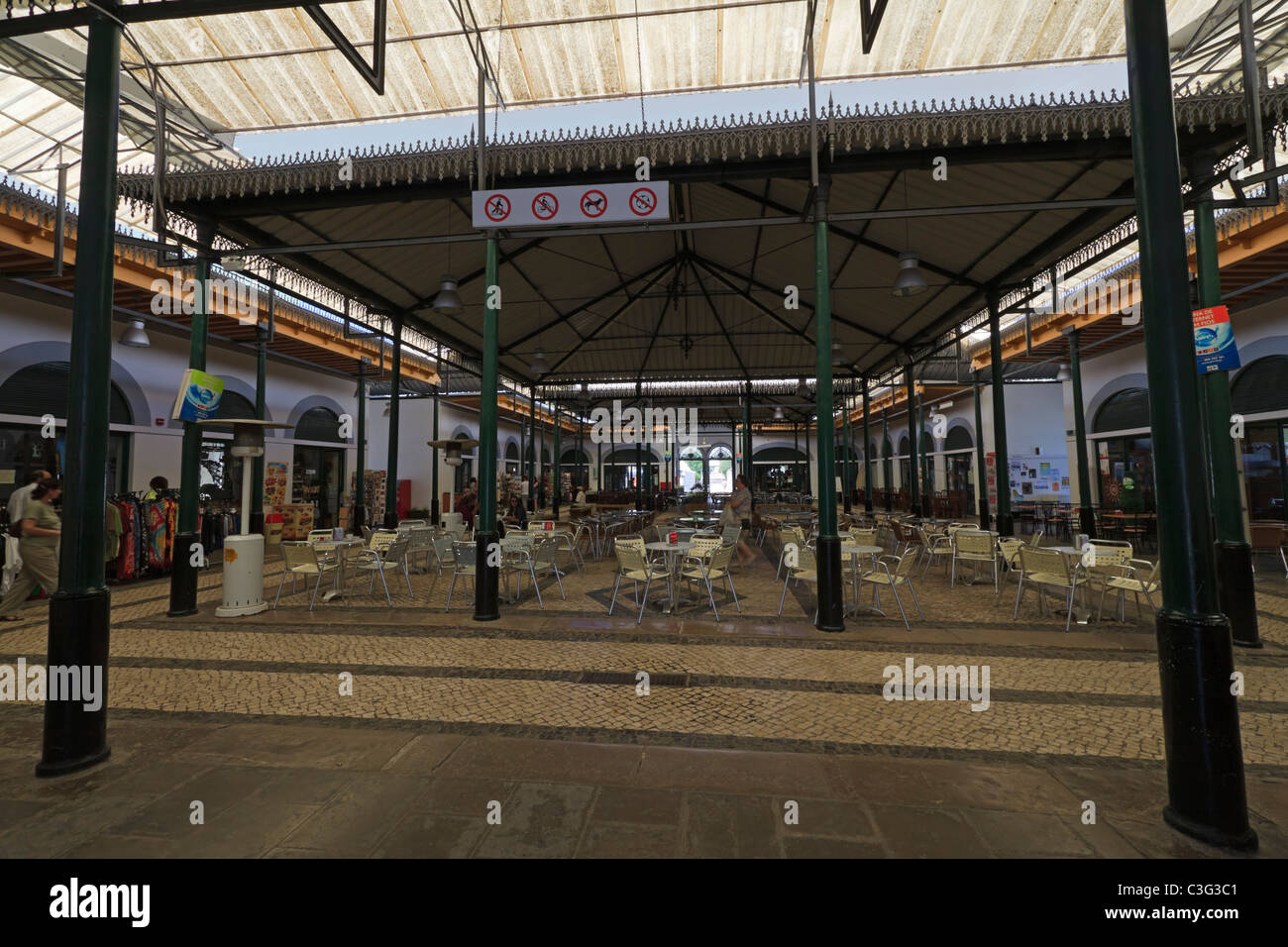 Mercado da Ribeira, the 19th century wrought-iron building that housed ...