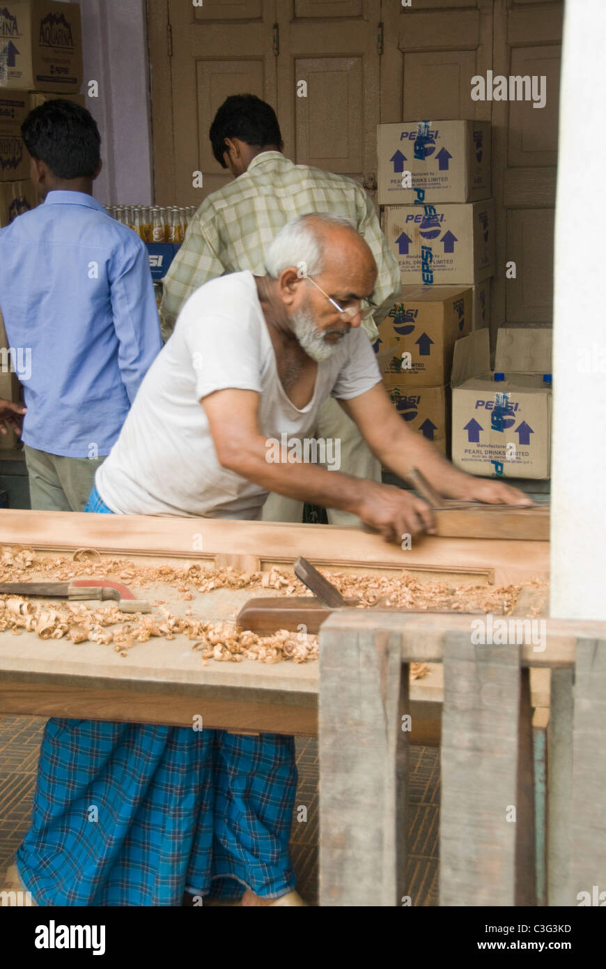 Indian carpenter hi-res stock photography and images - Alamy