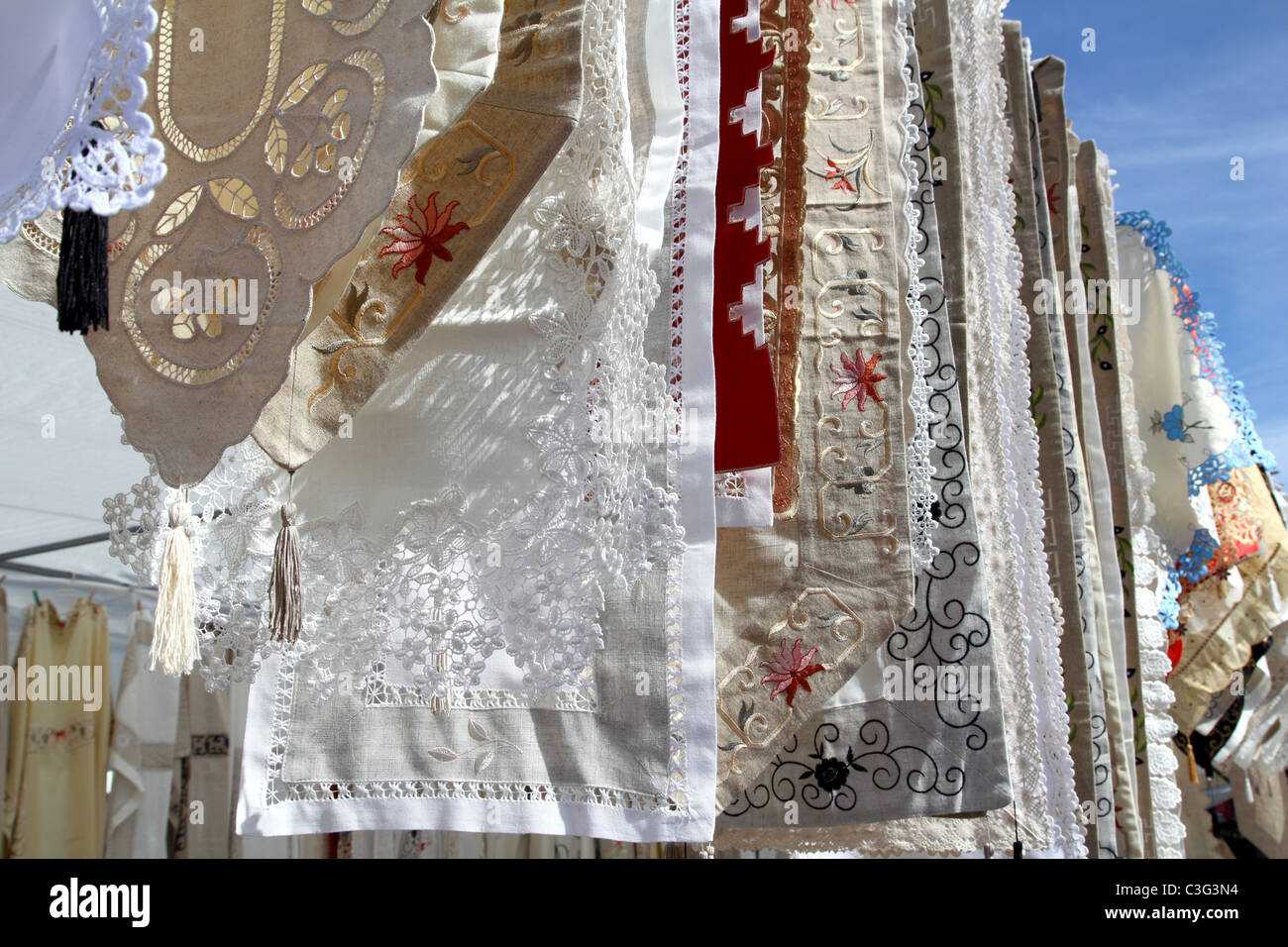 Tablecloths hi-res stock photography and images - Alamy