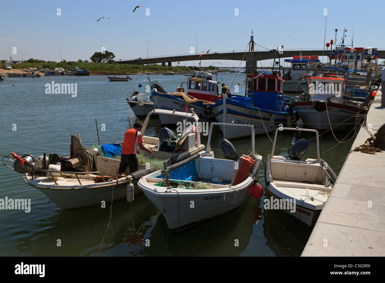 Portuguese fishing nets hi-res stock photography and images - Alamy