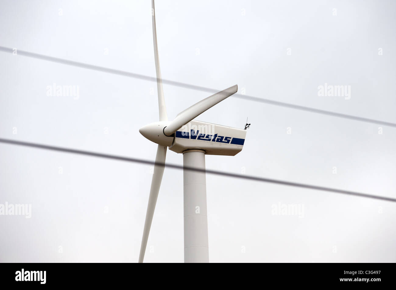 Vestas 2.25kW wind turbine Stock Photo - Alamy