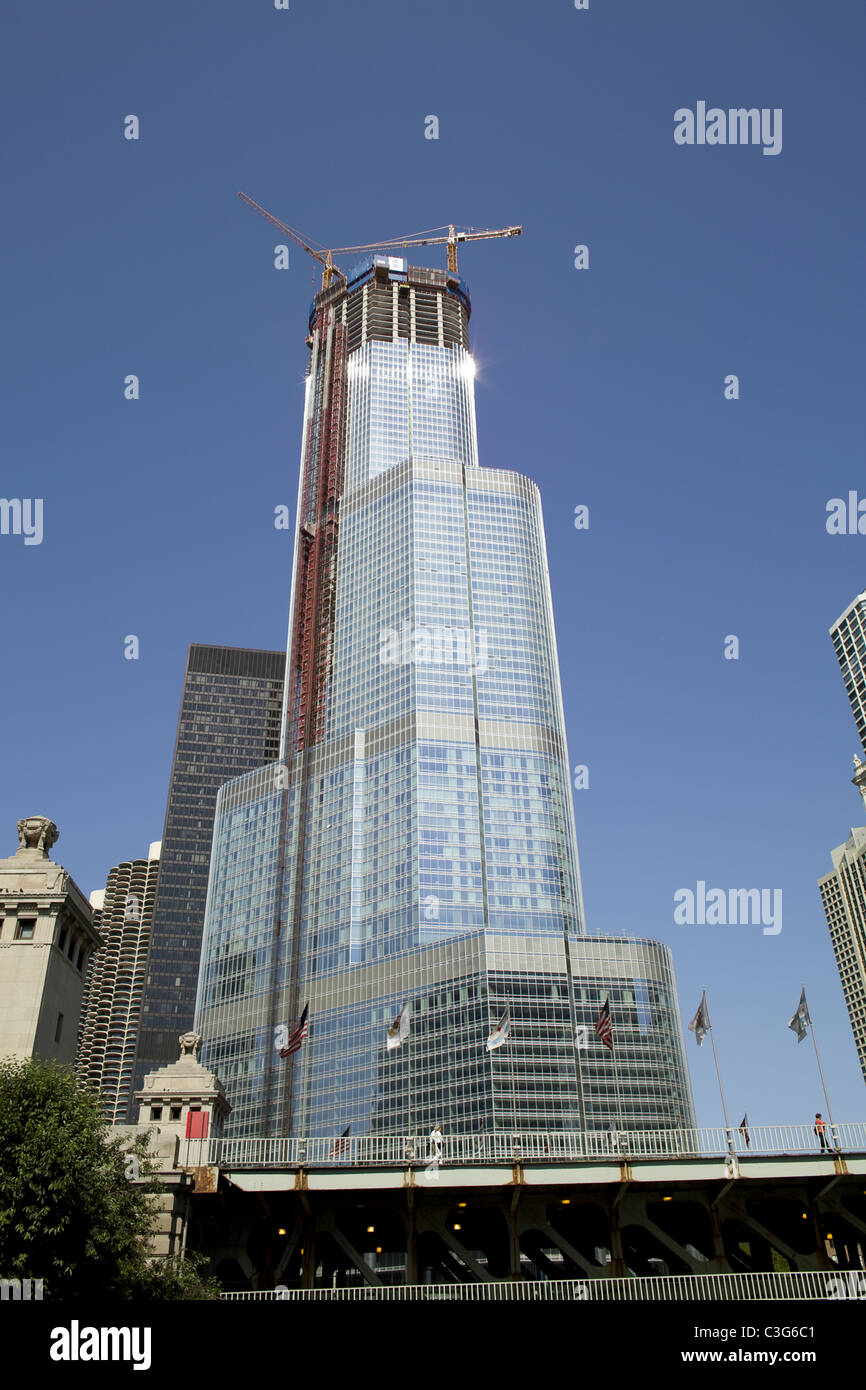 Building under construction in Chicago, Illinois Stock Photo - Alamy