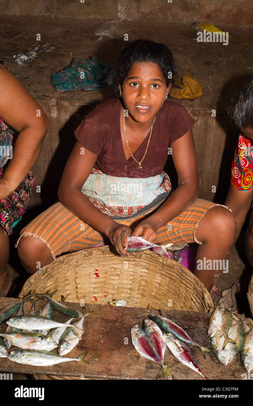 Goa calangute fish market hi-res stock photography and images - Alamy